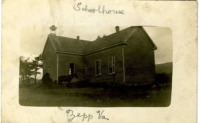 School House Zepp Va. · Shenandoah County Library Archives