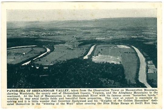 Panorama of Shenandoah Valley · Shenandoah County Library Archives