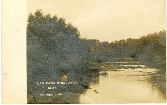 View along Stoney Creek near Edinburg VA · Shenandoah County Library ...