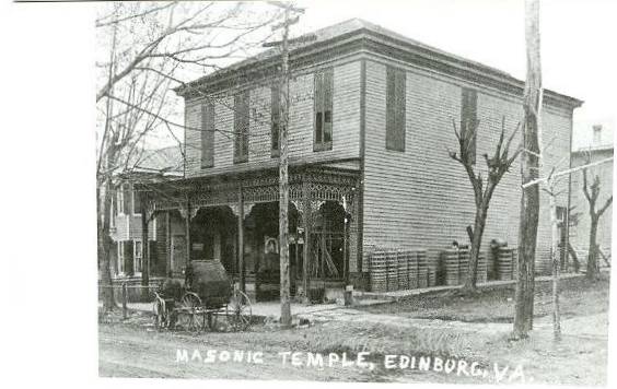 Masonic Temple, Edinburg VA · Shenandoah County Library Archives