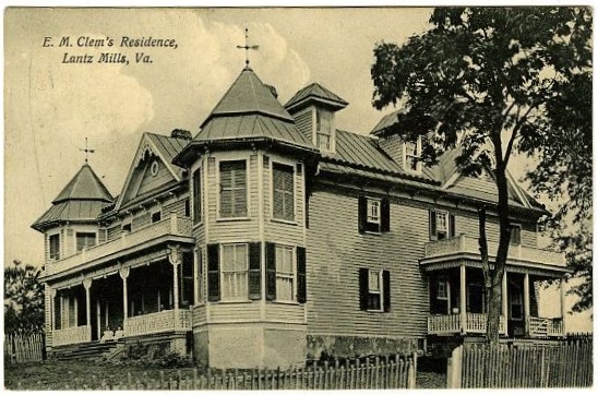E.M. Clem's Residence, Lantz Mills, Va. · Shenandoah County Library ...