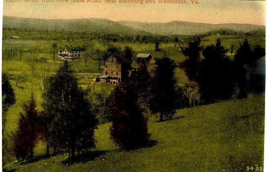 Lantz Mills from New State Road, near Edinburg and Woodstock, Va ...
