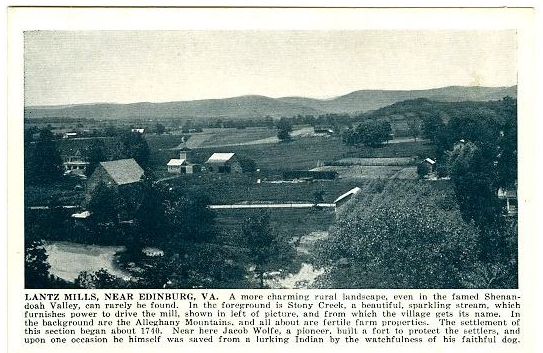 Lantz Mills, Near Edinburg, VA · Shenandoah County Library Archives