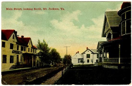 Main Street, looking South, Mt. Jackson Va. · Shenandoah County Library ...
