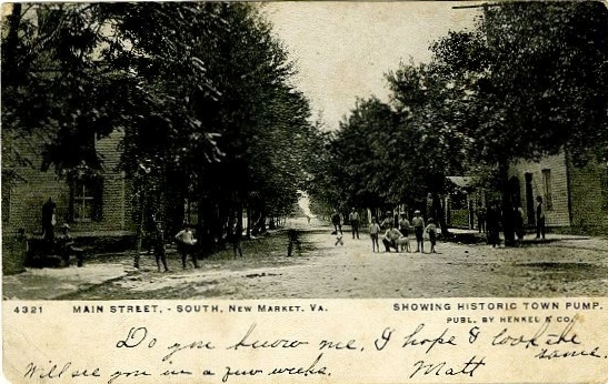 Main Street, South, New Market Virginia · Shenandoah County Library ...