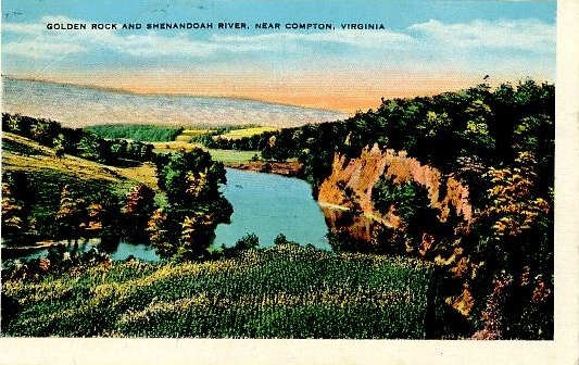 Golden Rock and Shenandoah River Near Compton Virginia · Shenandoah ...